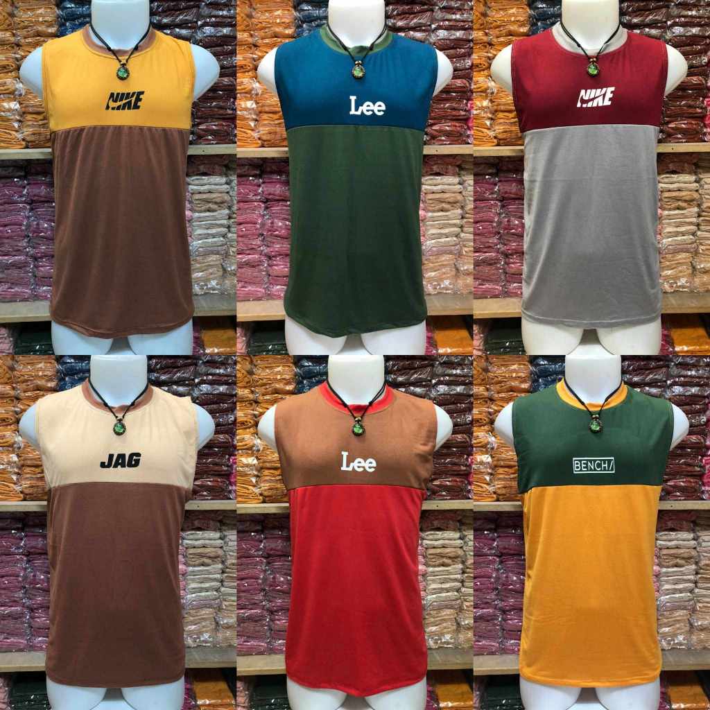 Sando/Muscle Tee Combi for Men (stretchable) | Shopee Philippines
