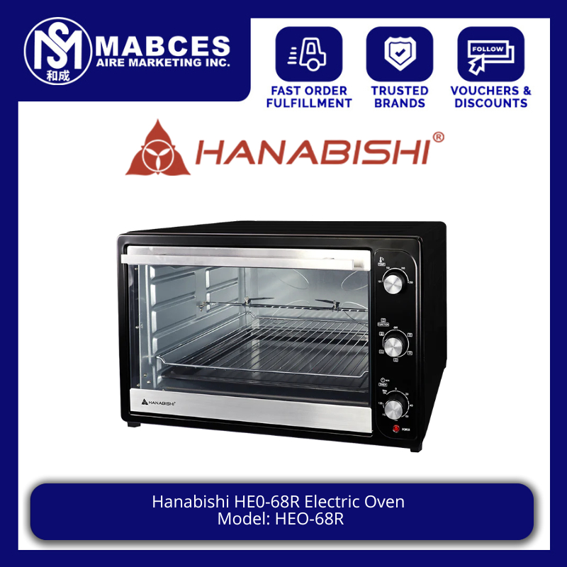 Hanabishi HE0-68R Electric Oven | Shopee Philippines