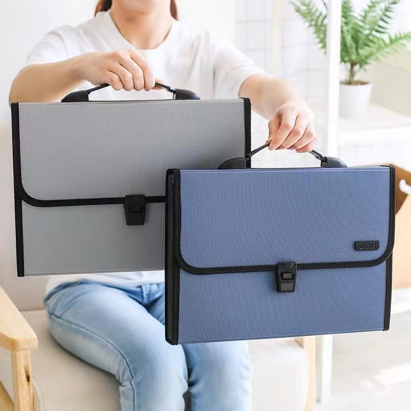 A4 File Case Waterproof 13 Pockets Expanding File Folder Document ...