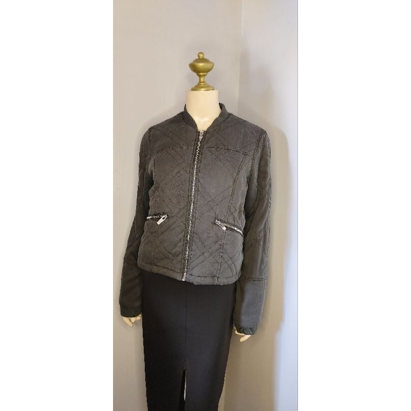 BOMBER JACKET / PANG MOTOR (M) | Shopee Philippines