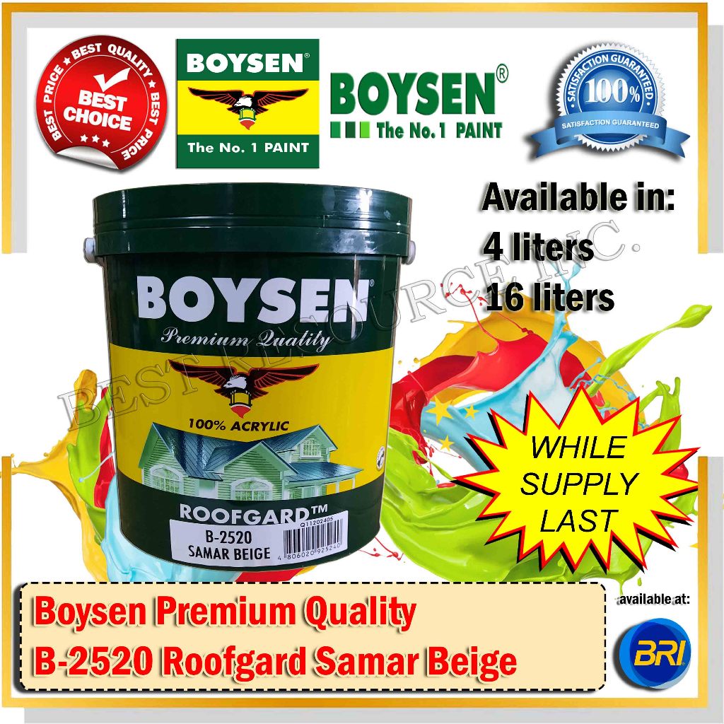 Shop boysen beige for Sale on Shopee Philippines