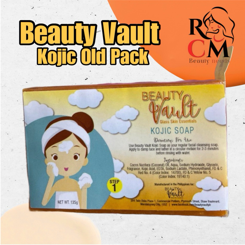 AUTHENTIC Beauty Vault Kojic soap 135g(NO STICKER) | Shopee Philippines