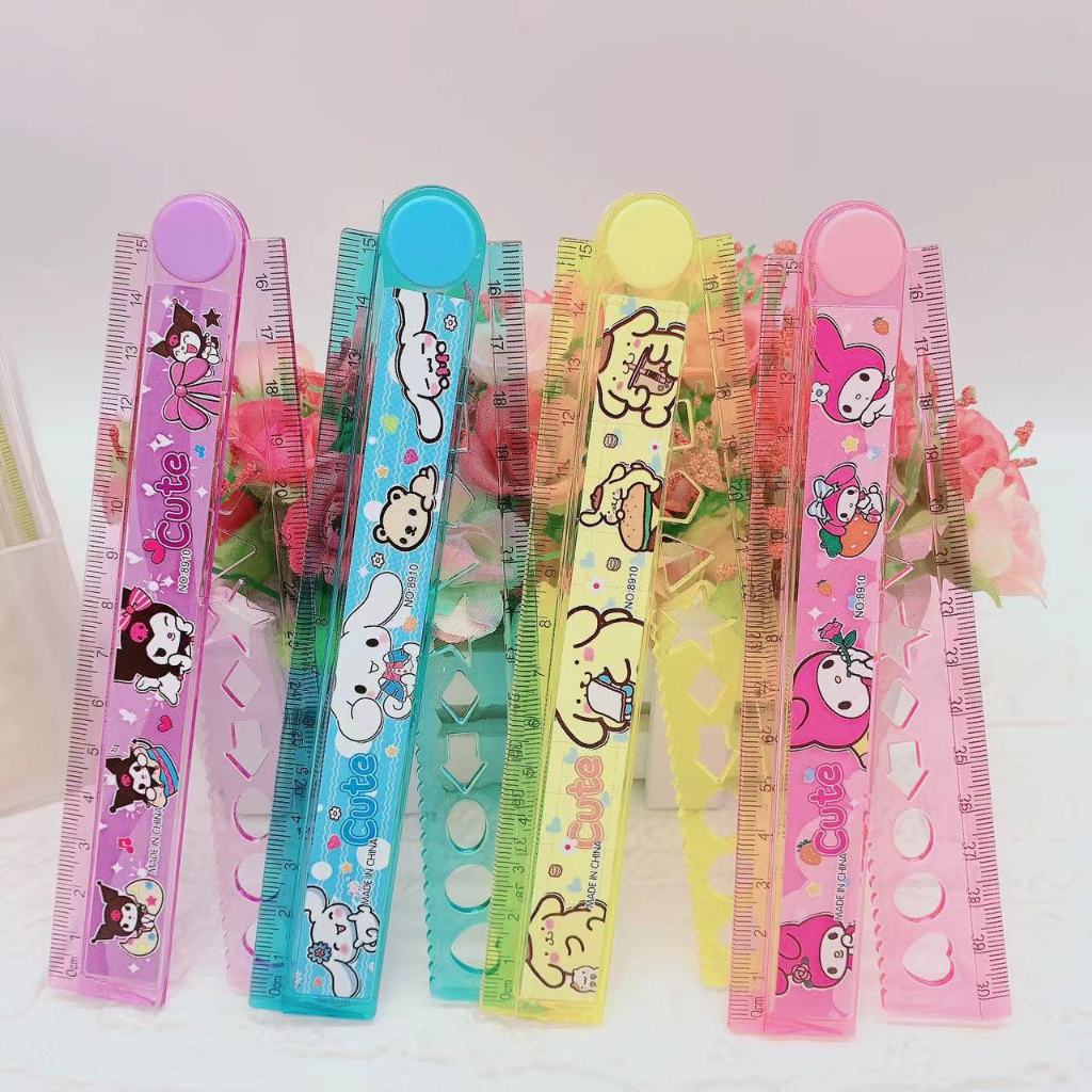 【Fhouse】30cm Multi-functional Ruler,Cartoon Sanrio Student Stationery ...