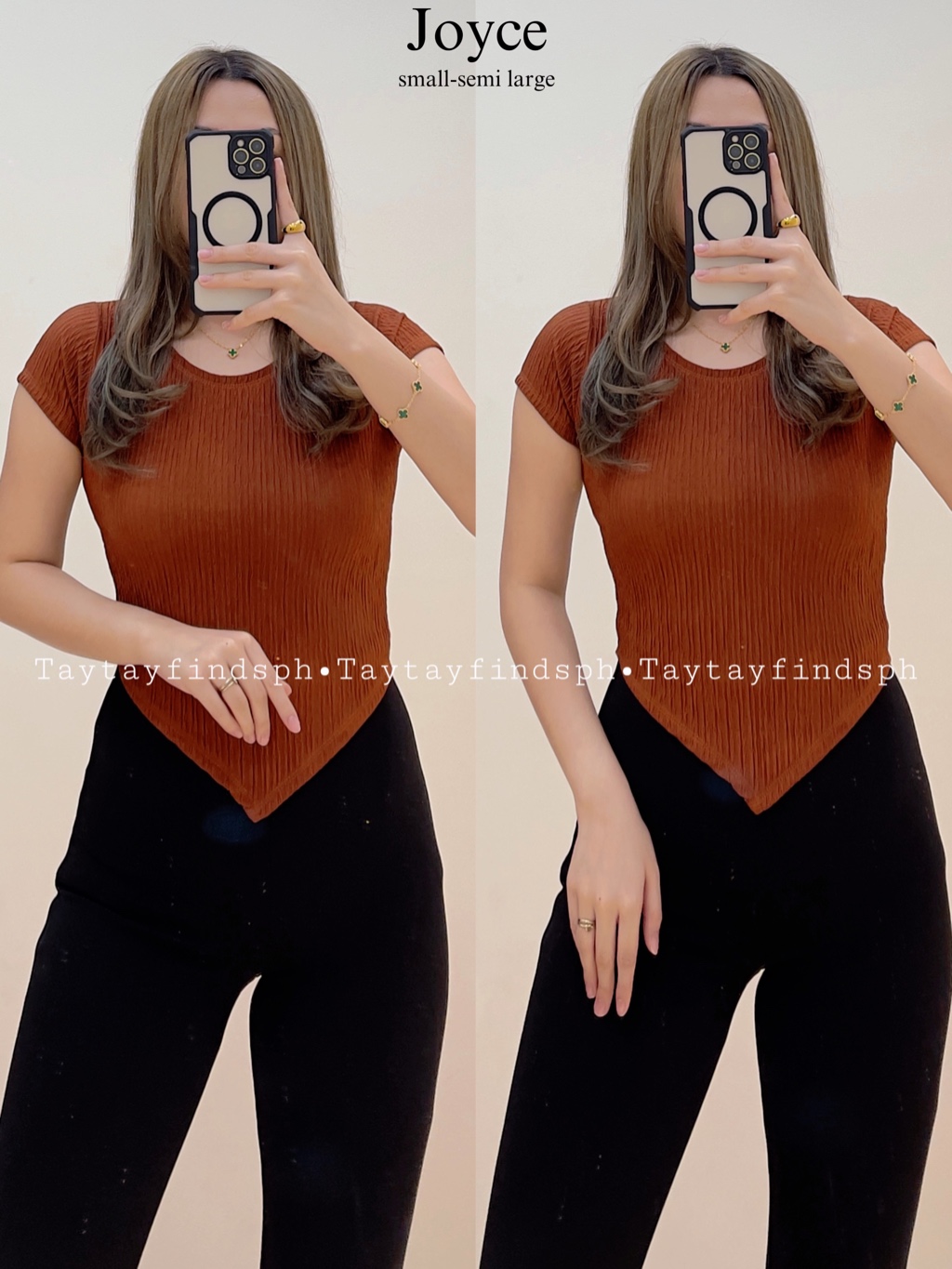 JOYCE ROUND NECK BANDANA TOP | taytayfindsph | Shopee Philippines
