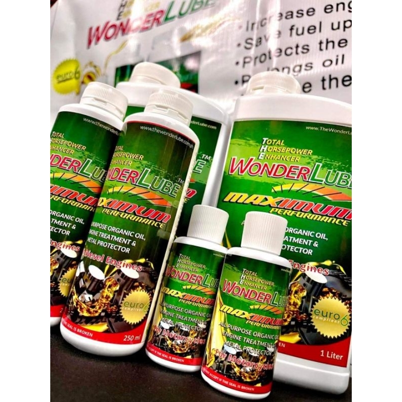 The Wonderlube Engine Oil Enhancer for Gas and Diesel Engine Lube ...