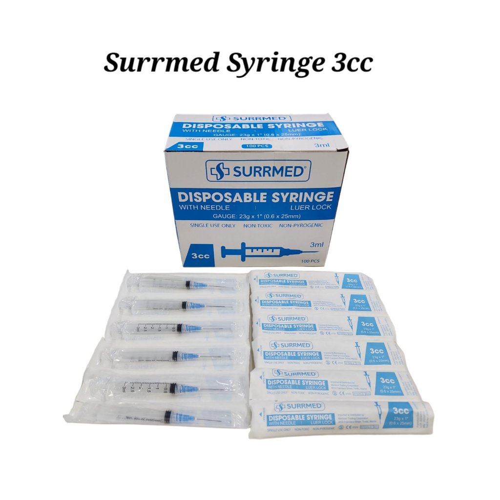 Disposable Syringe 100pcs per box Sure-Guard, Prime, Indoplas (SOLD PER ...
