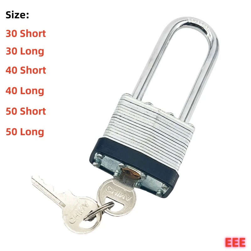 Heavy Duty Security Padlock High Quality Steel Anti Cut Laminated ...