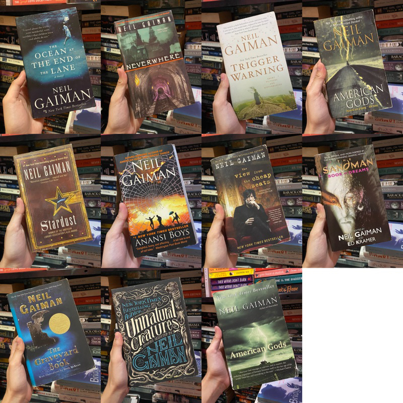 Neil Gaiman Books (MMPB and PB) | Shopee Philippines
