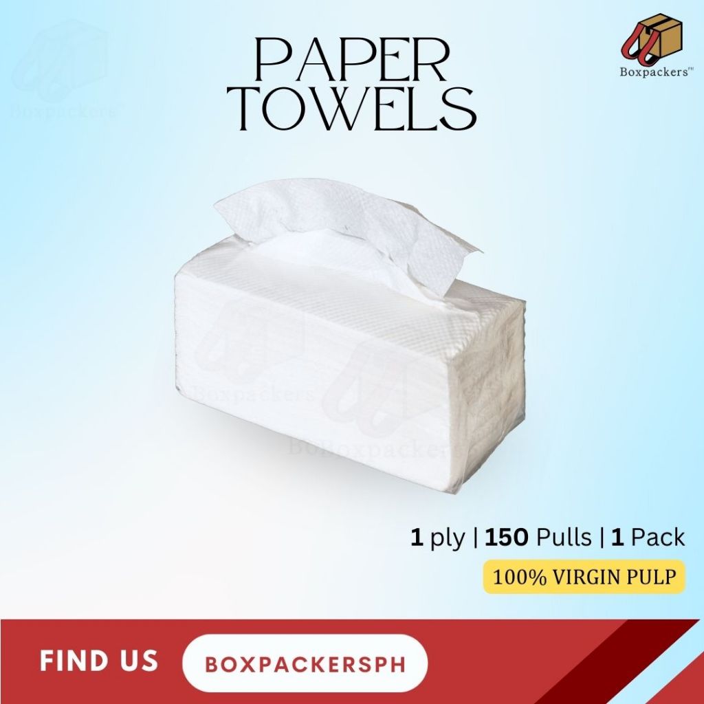 Interfolded Paper Towel Tissue IPT BOXPACKERS PH 1 ply 150 sheets ...