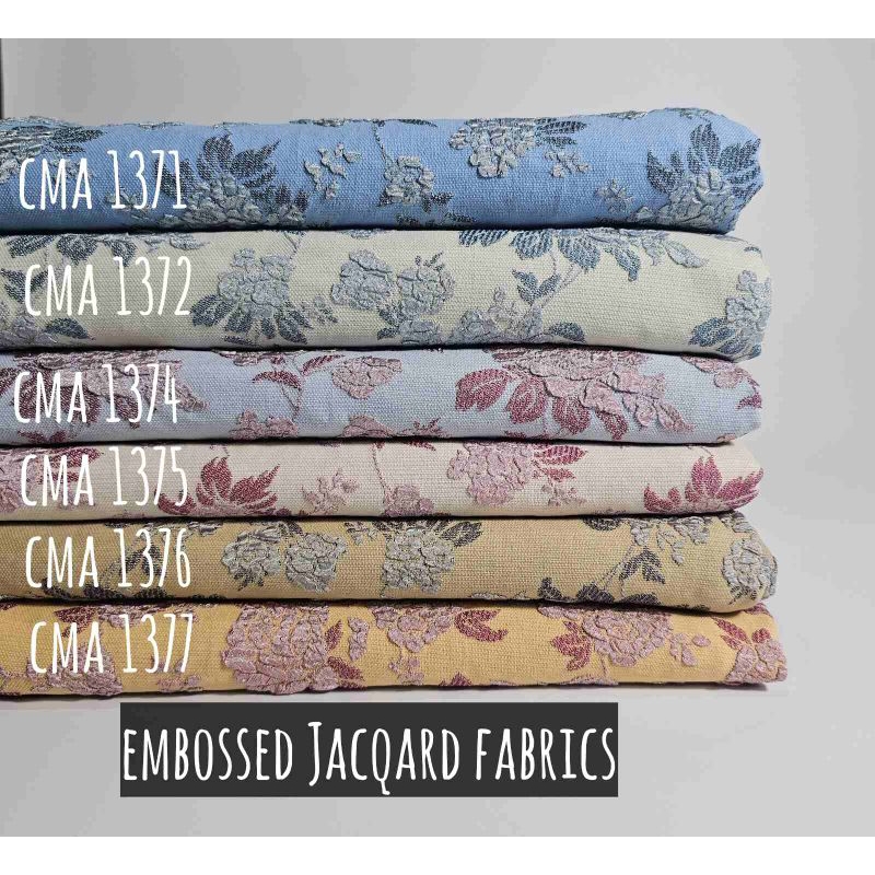EMBOSSED JACQUARD FABRICS 60 INCHES WIDTH | Shopee Philippines