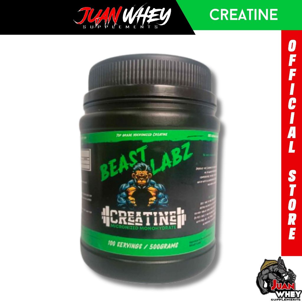 Beast Labz Micronized Monohydrate Creatine 100servings / 500grams ...
