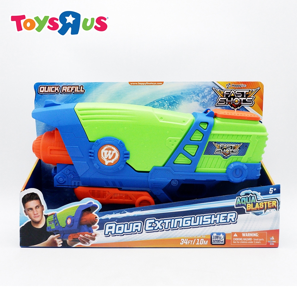 Fast Shots Quick Refill Aqua Extinguisher Water Blaster Toy | Shopee ...