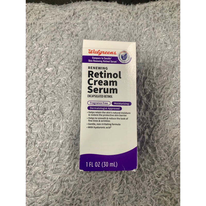 RENEWING RETINOL CREAM SERUM ENCAPSULATED RETINOL 1fl oz 30ml 100% US ...