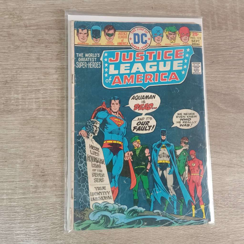 Justice League of America #122 - GD condition (1975 DC comics) | Shopee ...