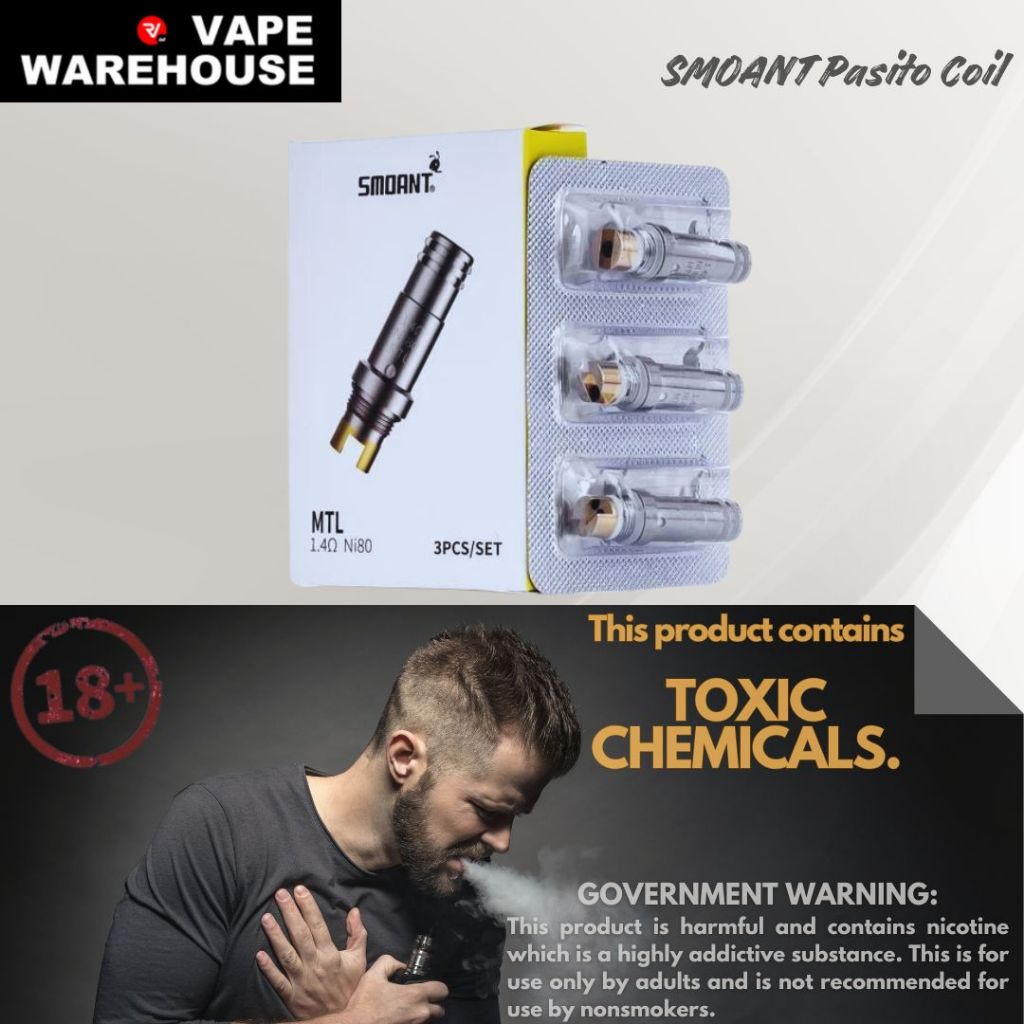 SMOANT Pasito OCC and RBA | Shopee Philippines