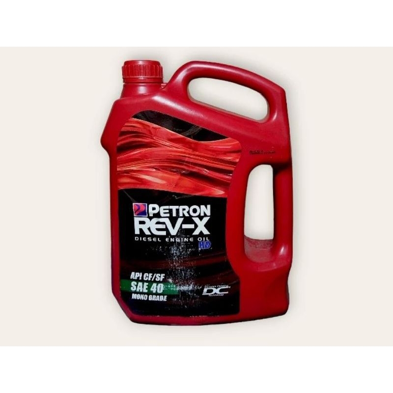 PETRON REV-X DIESEL ENGINE OIL SAE 40 MONOGRADE 4L (OLD PRICE) | Shopee ...