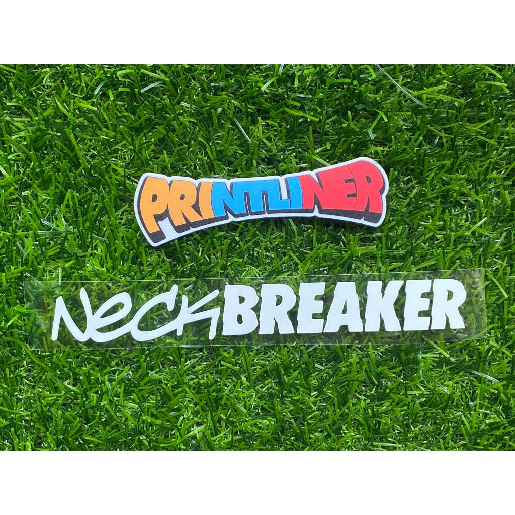 NECK BREAKER V2 STICKER DECALS FOR MOTORCYCLE, CARS & ETC (WATERPROOF ...