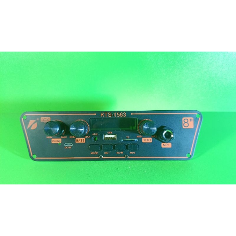 KTS-1563 Portable Speaker Plug & Play Amplifier Kit | Shopee Philippines