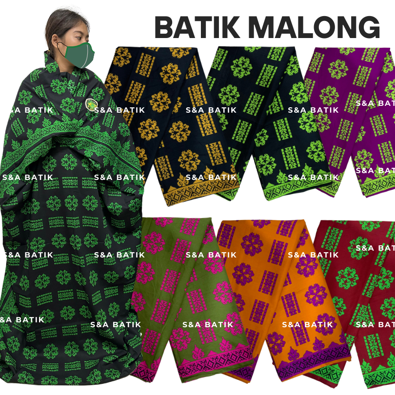 D-12 BATIK ETHNIC DESIGNS COTTON MALONG/BLANKET/KUMOT DOUBLE SIZE MADE ...