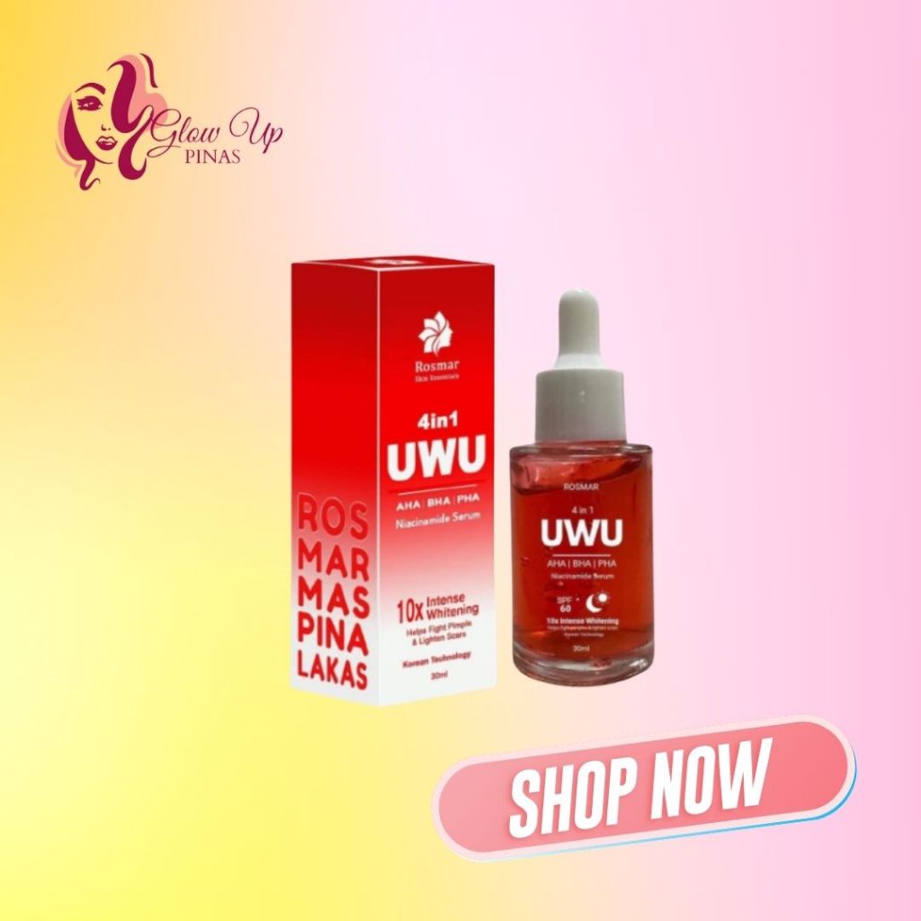 Original New Packaging Rosmar 3 in 1 UWU Serum Korean Technology 30ml ...