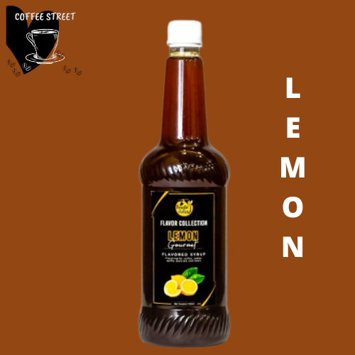 Barista Brothers Lemon Coffee Syrup 750ml | Shopee Philippines