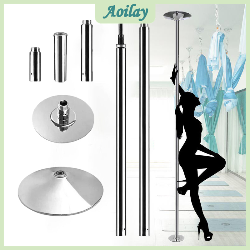 2.23m-2.75m Dancing Pole 45mm Diameter Portable Adjustable Steel Pole ...