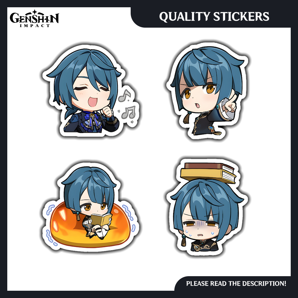 Xingqiu - Genshin Impact Emoji Stickers | Shopee Philippines