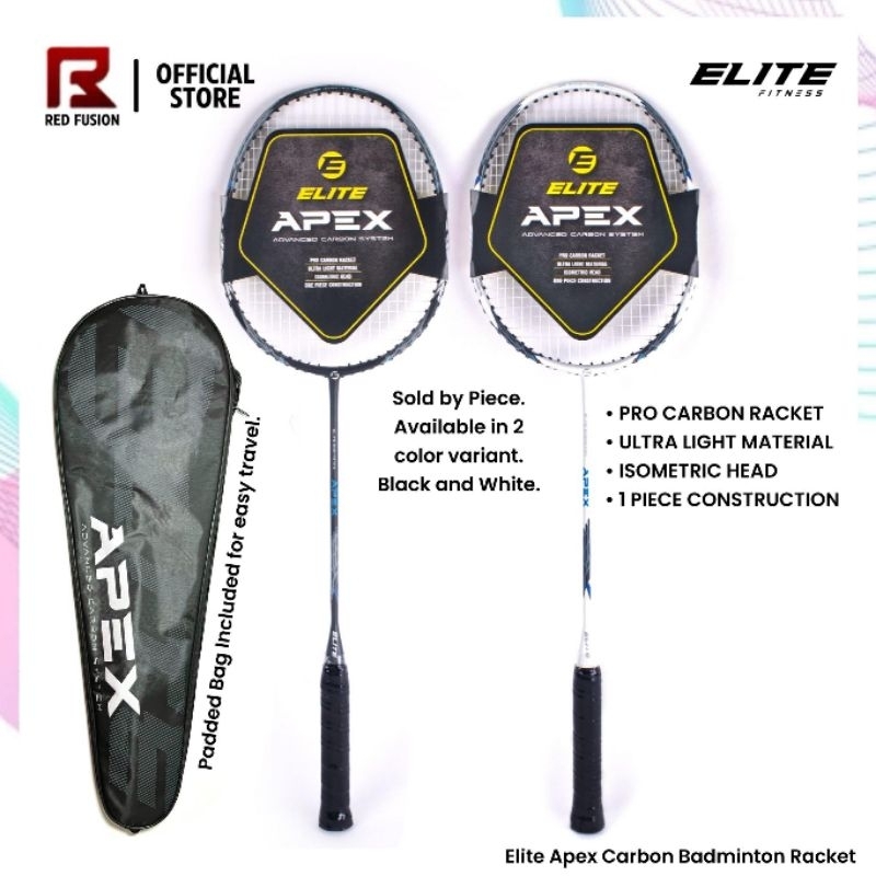 Elite Apex Carbon Badminton Racket | Shopee Philippines