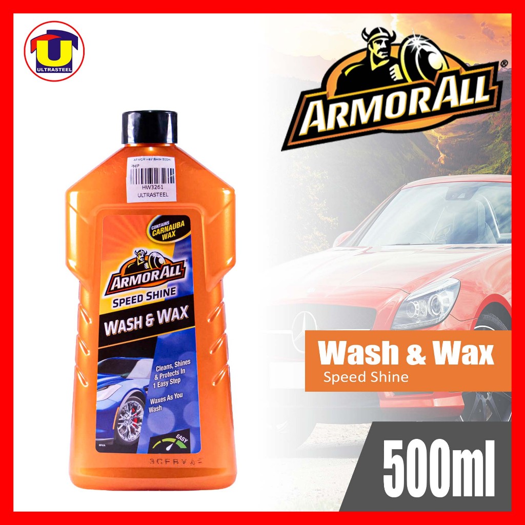 Armor All Wash & Wax 500ml | Shopee Philippines