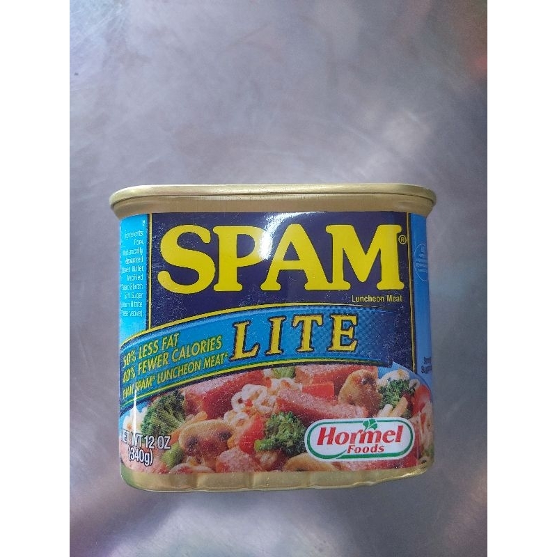 Hormel AUTHENTIC SPAM LUNCHEON MEAT 340g (Classic, Lite, Sodium) | Shopee Philippines