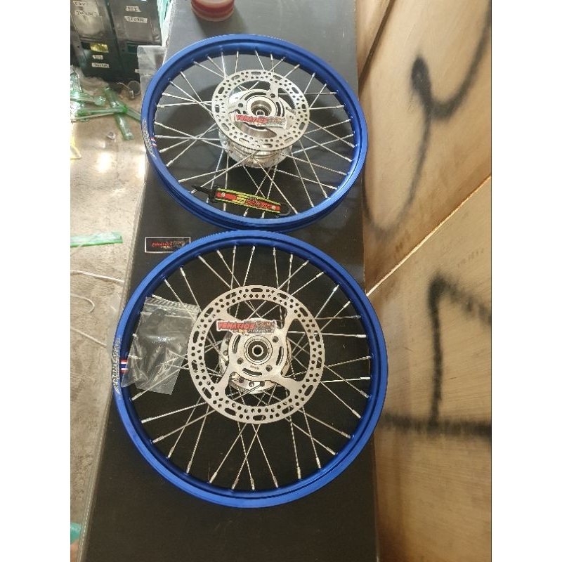 RIMSET RAIDER 150 FI/CARB (KALESA style)(Plug & Play) | Shopee Philippines