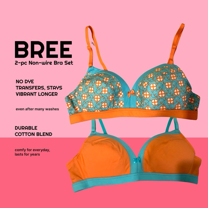 AVon Bree Non-Wire 2Pc Bra Set | Shopee Philippines