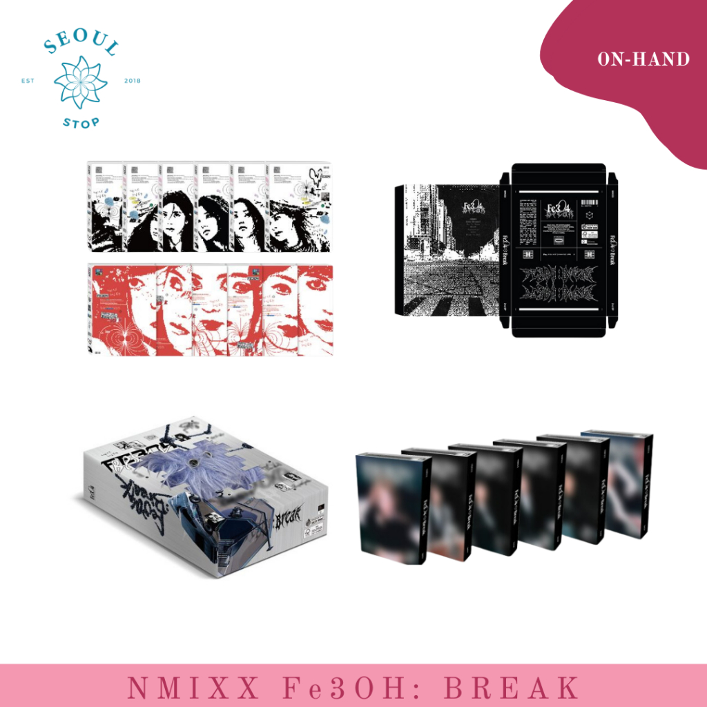 [ON-HAND] NMIXX - Fe3O4: BREAK ALBUM W/ POB STANDARD NEMO POSTER ...