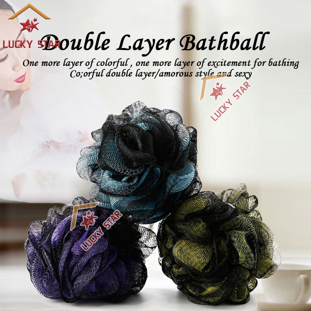 High Quality Bath Ball Sponge Fine And Smooth Texture Shower Mesh ...