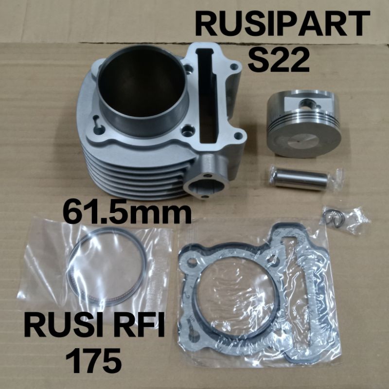 RUSI RFI 175 cylinder block kit original (61.5) | Shopee Philippines