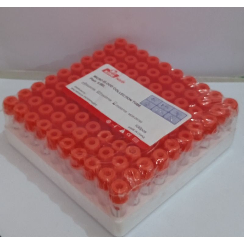 MICRO BLOOD COLLECTION TUBE PLAIN 0.5ML 100's(kingmed) | Shopee Philippines