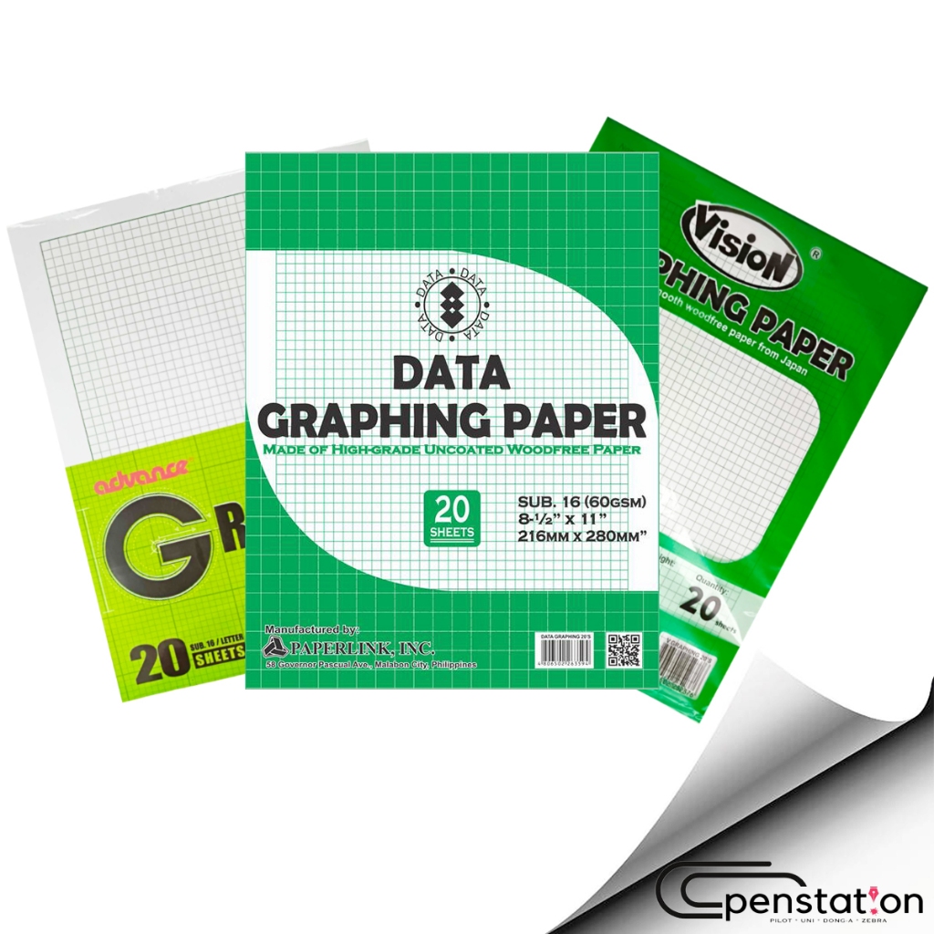 Graphing Paper Letter Repack by 20"s | Shopee Philippines