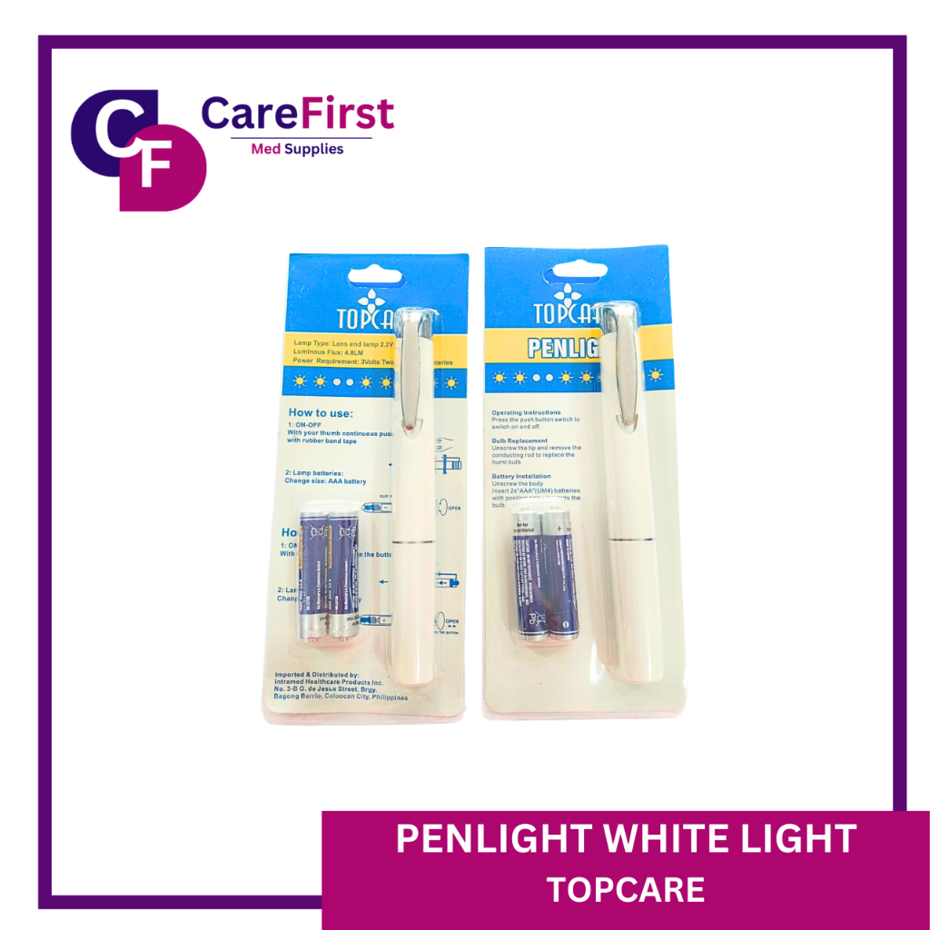 Penlight WhiteLight (Topcare) | Shopee Philippines