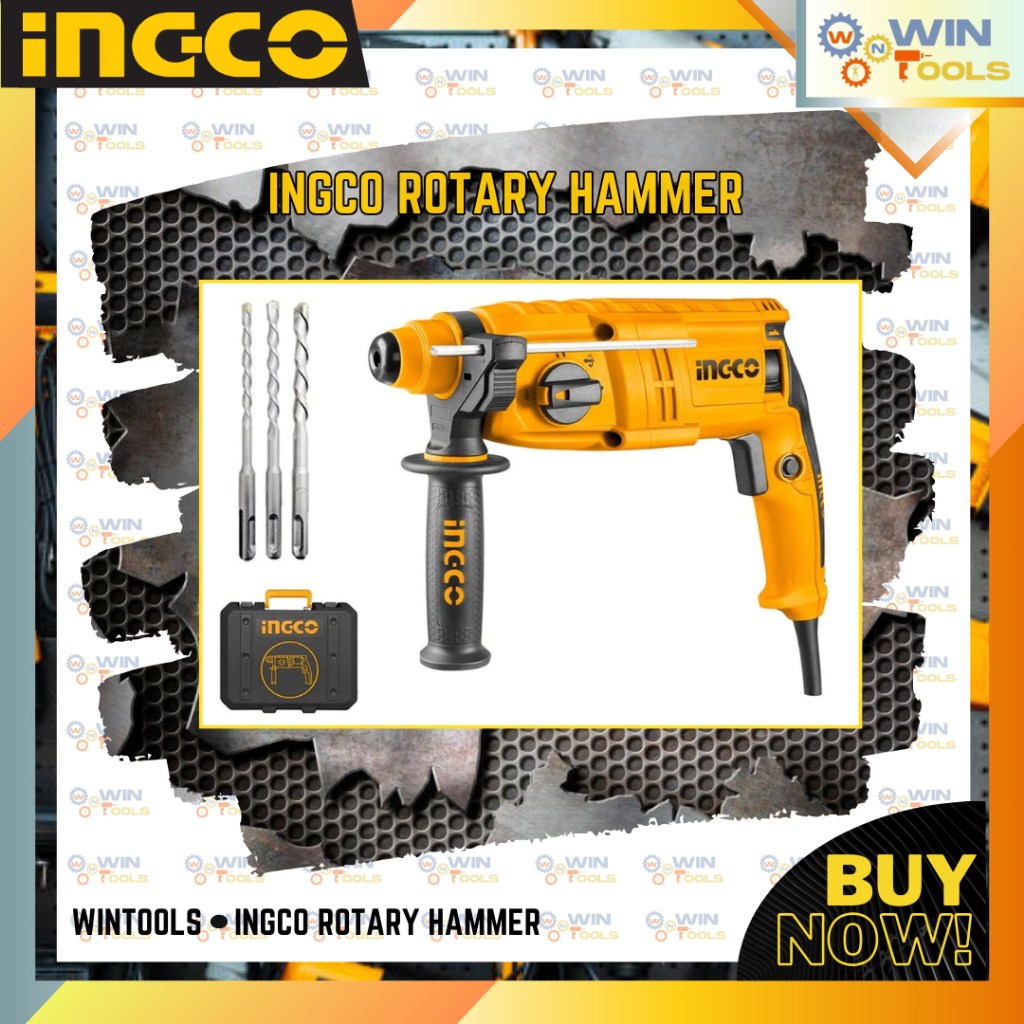 INGCO ROTARY HAMMER 650W - RGH6528 | Shopee Philippines