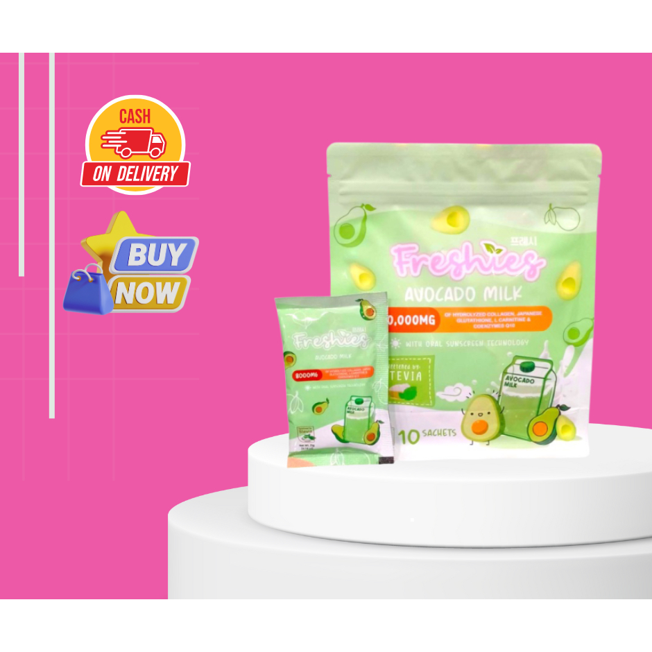 Freshies Avocado Milk Collagen Drink | Shopee Philippines