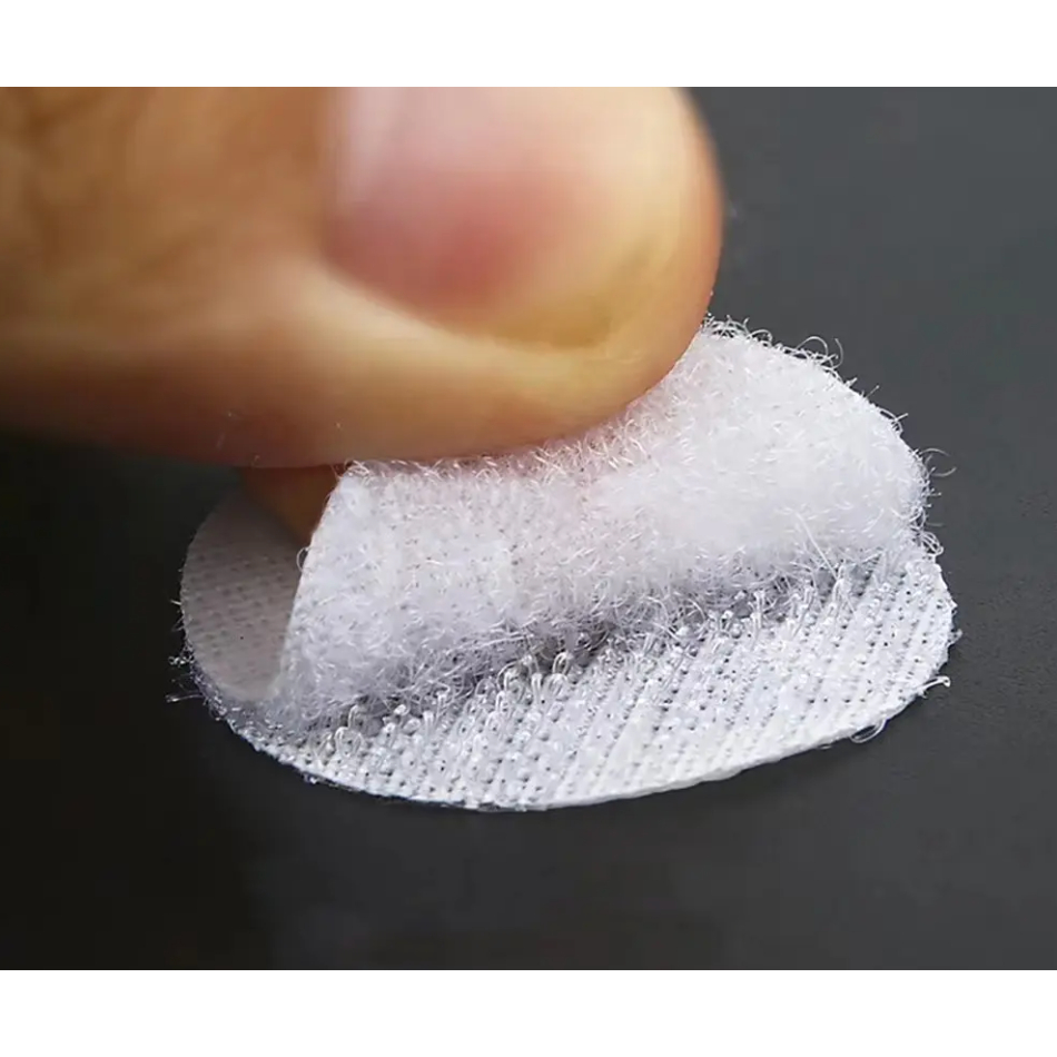 90pcs (45 pairs) Velcro Tape with Adhesive 10mm Velcro tape adhesive ...