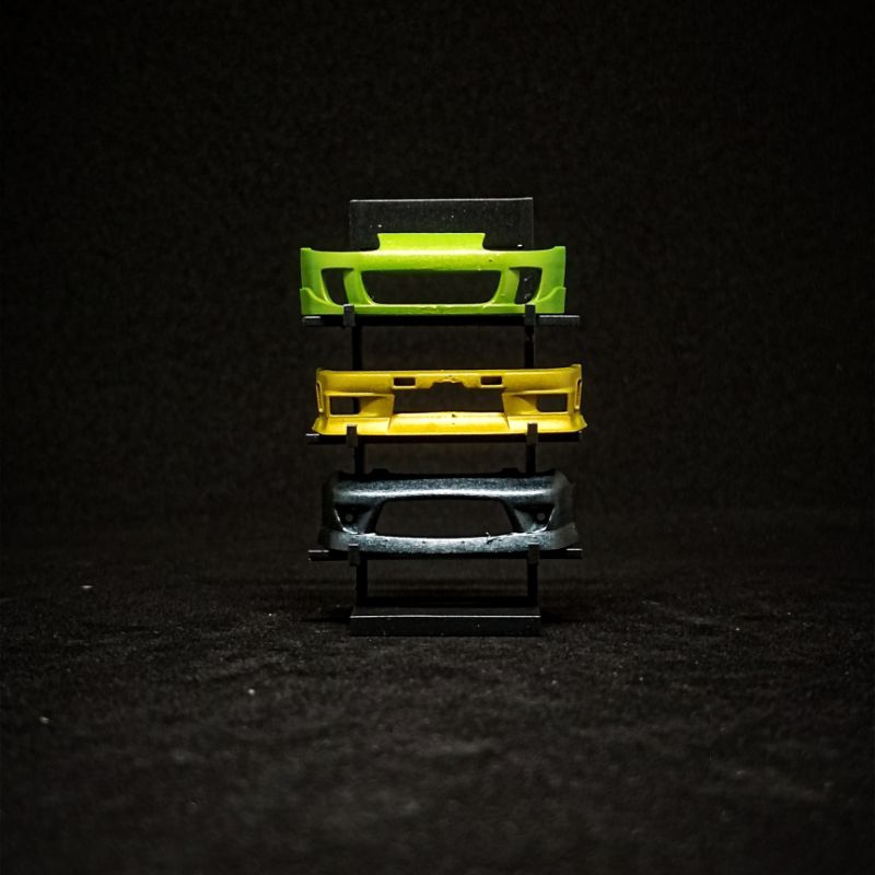 1:64 True Detailed Scale Bumper Display Rack Diorama Accesories ...