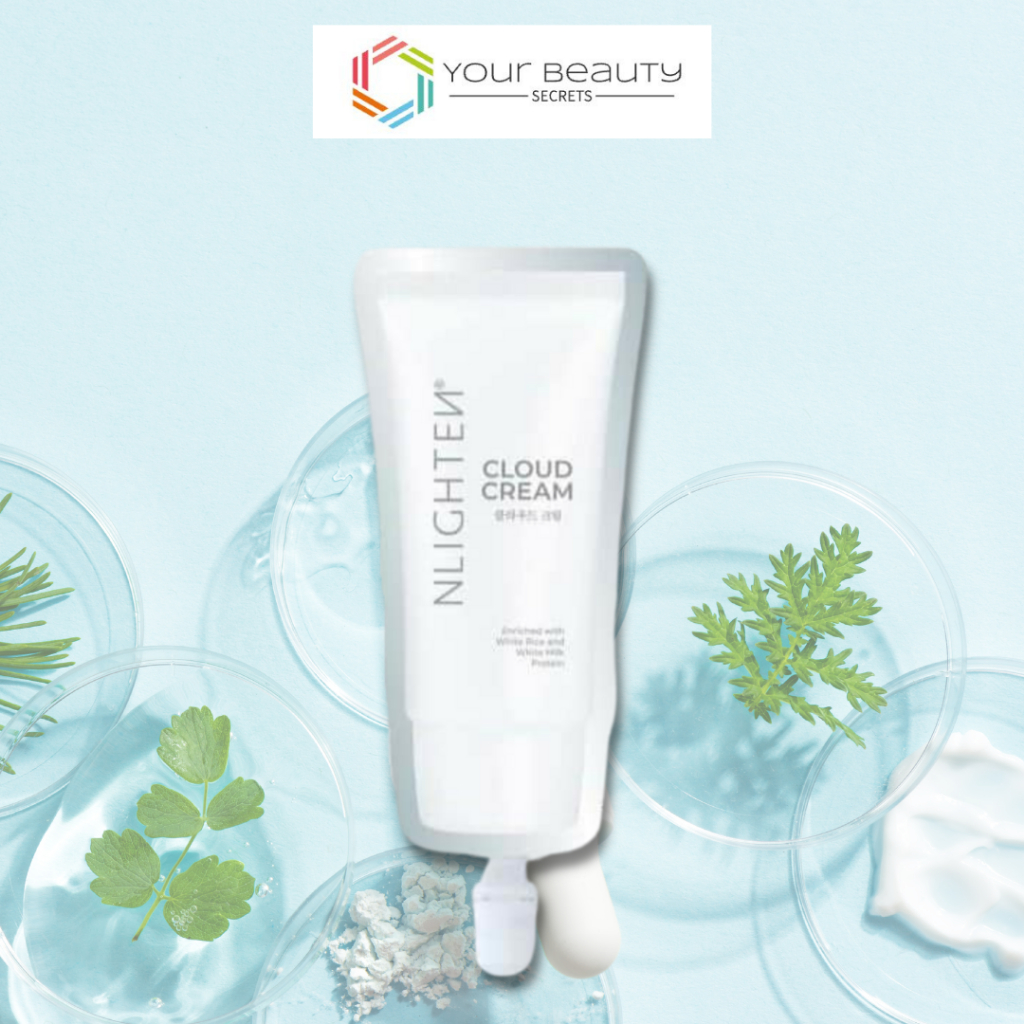1UP NLIGHTEN CLOUD CREAM (SPOUT) Instant Brightening Effect Korean ...