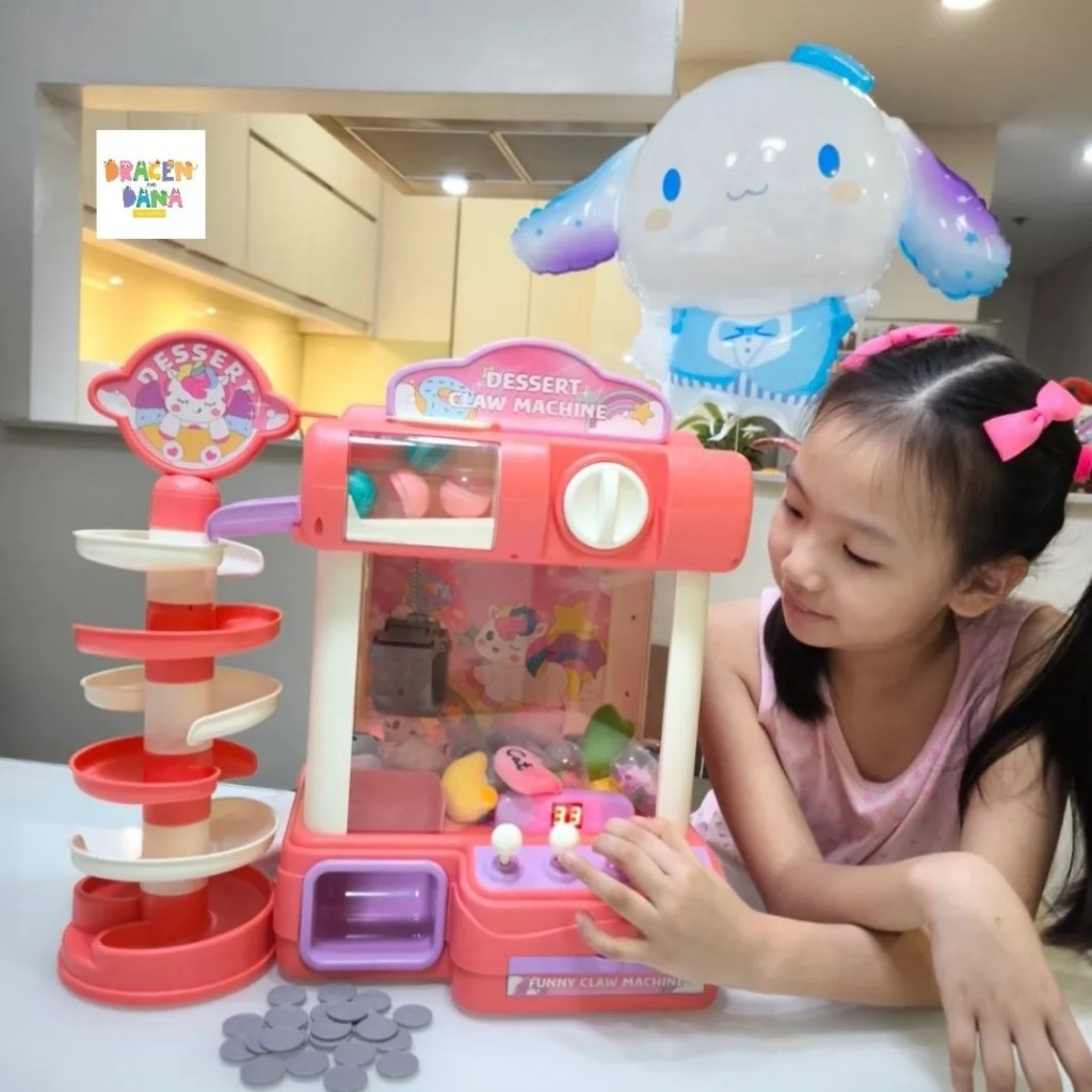 Claw Machine with Gashapon in Spiral Tower Doll Catcher | Shopee ...