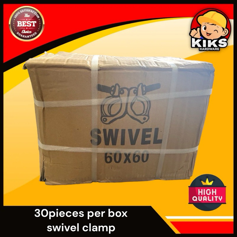 Scaffolding Clamp 1-1/2 580grams 30pieces per box Swivel Clamp Per Box ...