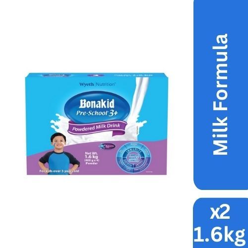 Bonakid Pre-School Milk 1.6kg Bundle of 2 | Shopee Philippines