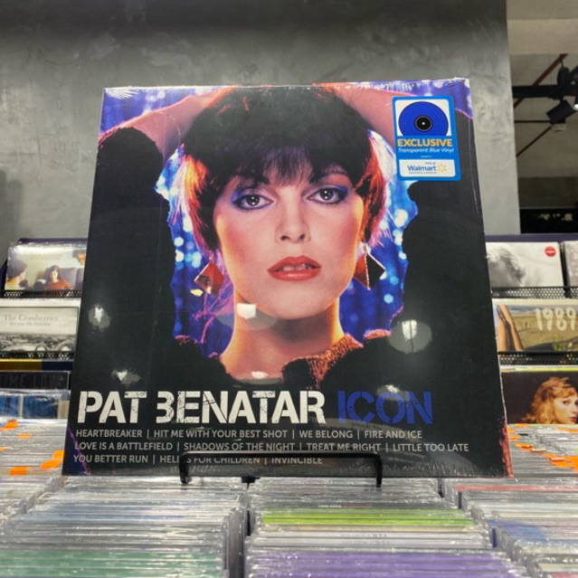 PAT BENATAR Icon WM Blue 1LP Vinyl | Shopee Philippines