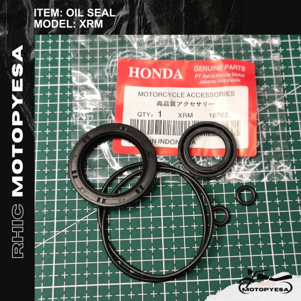Magneto Kit / Oring,Oil Seal Magneto Side "Honda XRM110" | Shopee ...