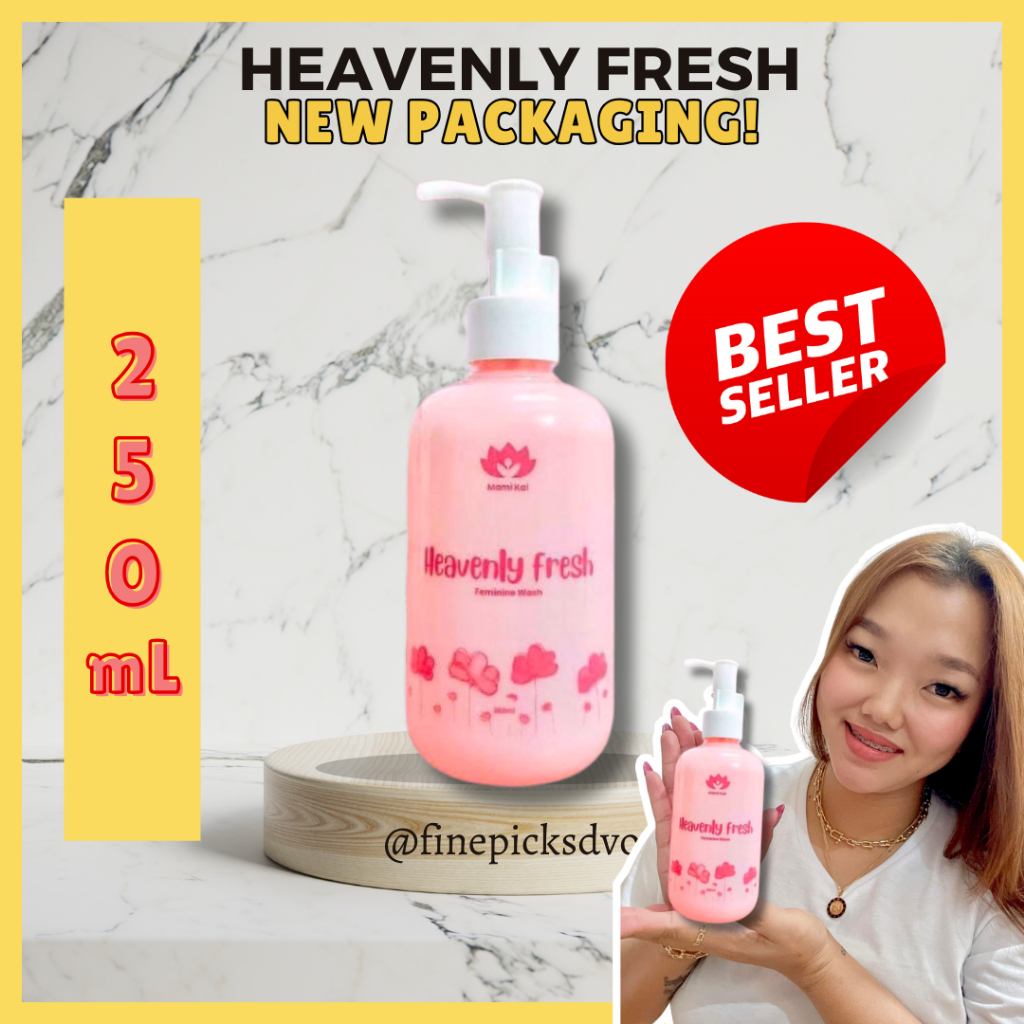 HEAVENLY FRESH REFRESHING FEMININE WASH by Mami Kai 250ml | Shopee Philippines