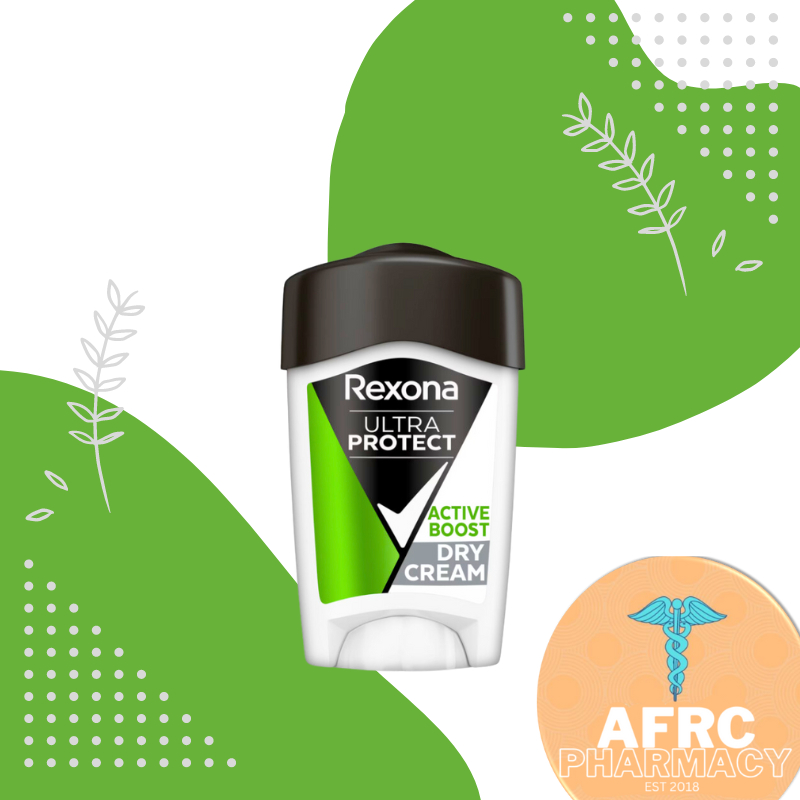 Rexona Men Deodorant Ultra Protect Dry Cream 48g | Shopee Philippines